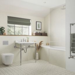 Multipanel Hydrolock Bathroom Waterproof Wall Panel Matt Senora Stone ...