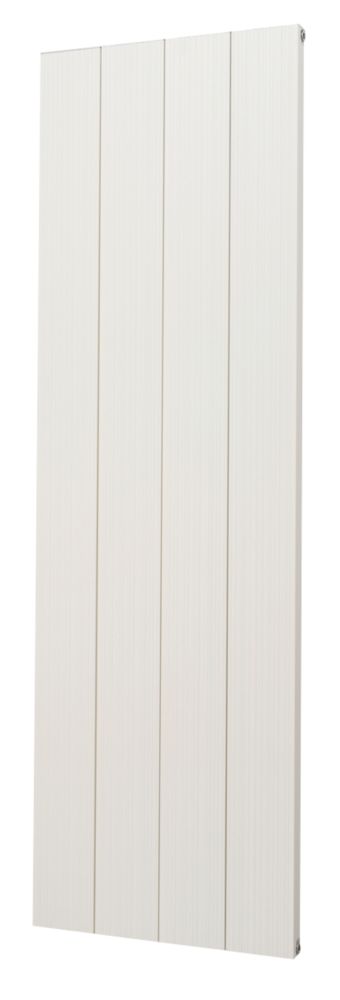 1800mm x 558mm 4385BTU White Vertical Designer Radiator - Screwfix