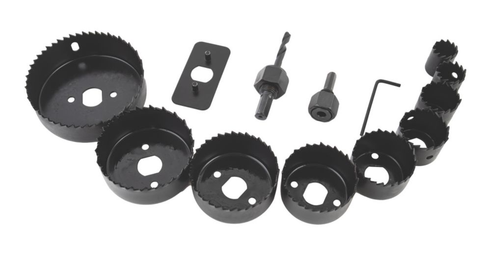 Titan 9 Saw Multi Material Holesaw Set