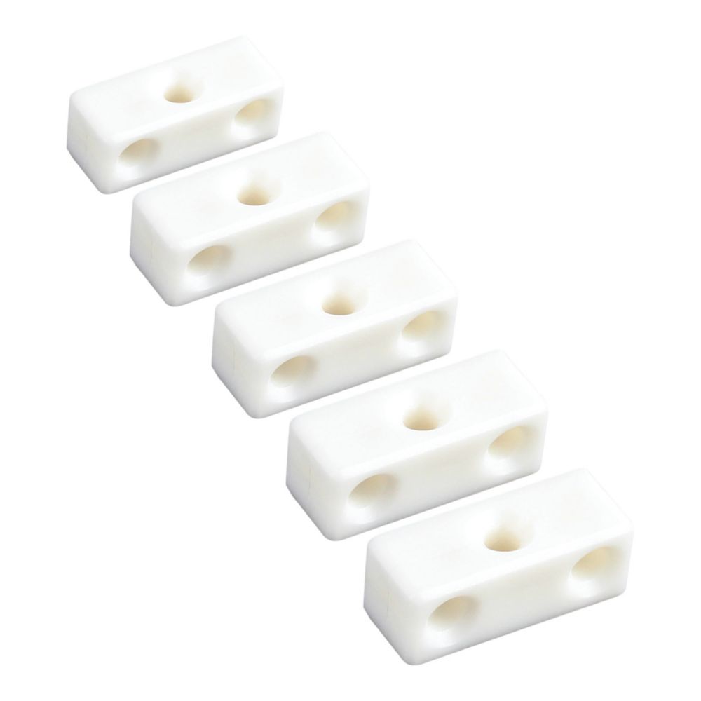 Essentials Assembly Joints White 30.5mm x 11.5mm x 11.5mm 100 Pack ...