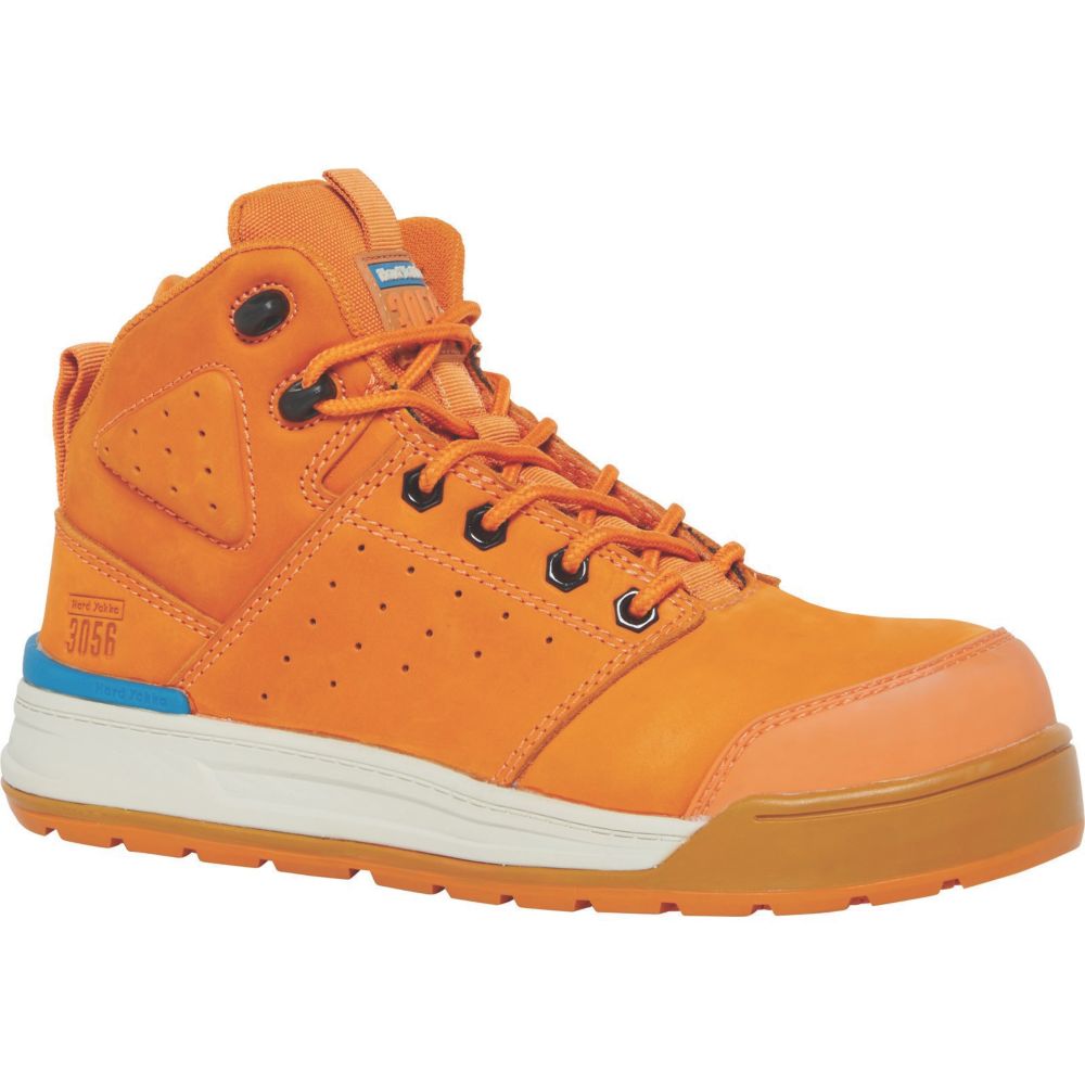 Hard Yakka 3056 PR Size 5 Womens Orange Water-Resistant Safety Boots - Screwfix