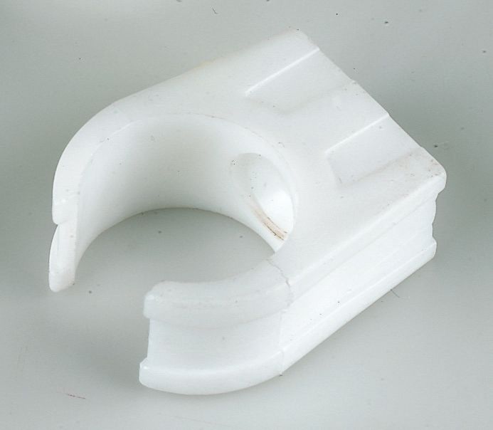 FloPlast Waste Pipe Clips White 21.5mm 10 Pack | Overflow Waste System ...