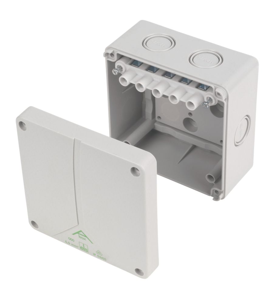 Spelsberg IP65 41A 5-Terminal Weatherproof Outdoor Adaptable Box 110mm ...