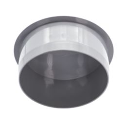 FloPlast Push-Fit Socket Plug Grey 110mm - Screwfix