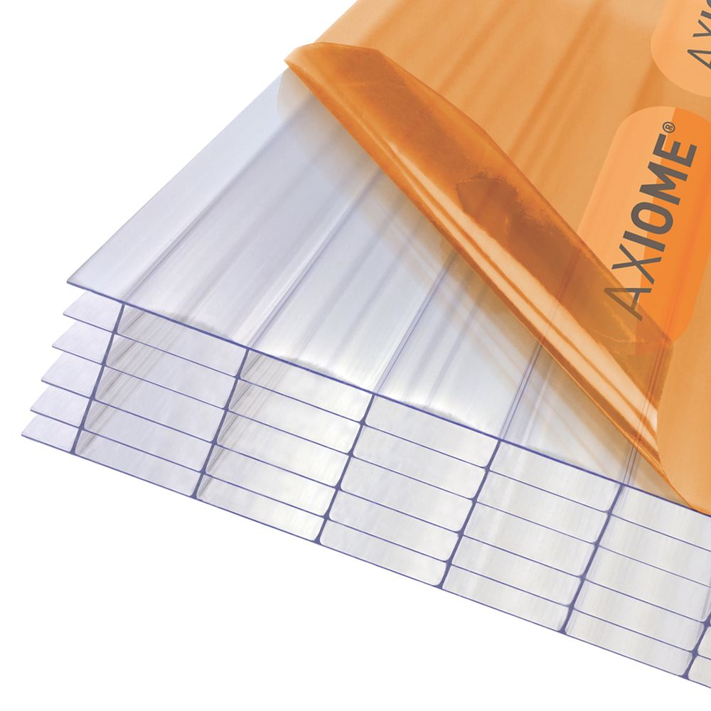 1000 mm 2000 mm Polycarbonate Sheets | Sheet Roofing | Screwfix.com