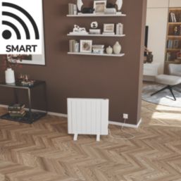 Azur Titus 900W Electric Radiator 580mm x 590mm White 3072BTU - Screwfix