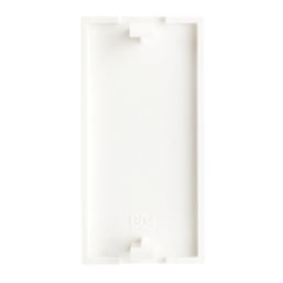 Contactum 1-Module Modular Blanking Plate White - Screwfix
