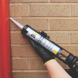 OB21 Professional Builders Universal Silicone Clear 310ml - Screwfix