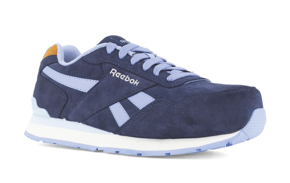Reebok Royal Glide Size 12 Navy Blue Water-Resistant Safety Trainers ...