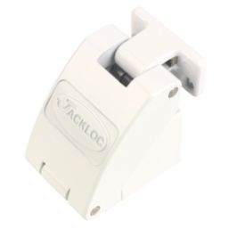 Jackloc The Titan Window Restrictor White 100mm - Screwfix