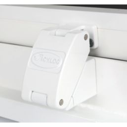 Jackloc The Titan Window Restrictor White 100mm - Screwfix