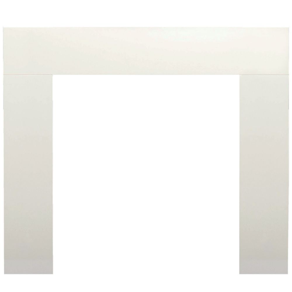 Focal Point Wichita Fire Surround White 1170mm x 1030mm - Screwfix