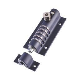 Squire Die-Cast Zinc 5-Dial Combination Locking Bolt 150mm Blue - Screwfix