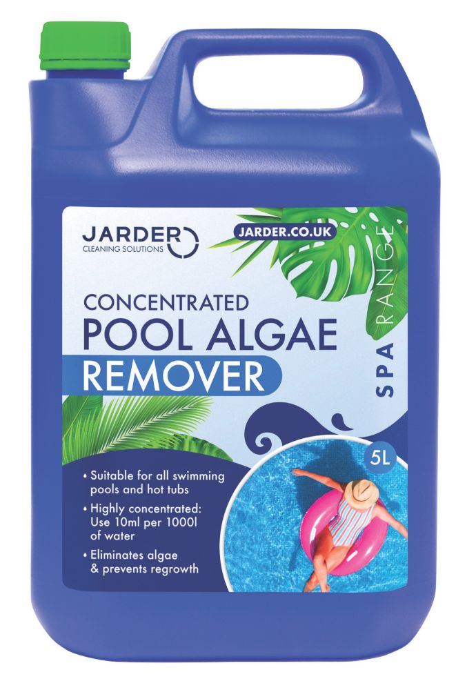 Jarder CL-CPAR-5L Swimming Pool Algae Remover 5Ltr - Screwfix