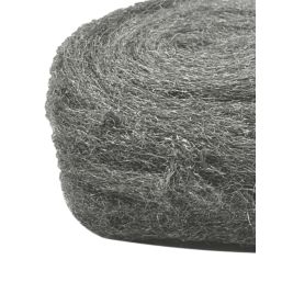 Essentials Multi-Material Grade 1 Medium Steel Wool 450g - Screwfix