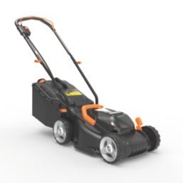 Worx WG779E.2 40V 2 x 2.0Ah Li-Ion PowerShare Cordless 34mm Lawn Mower ...