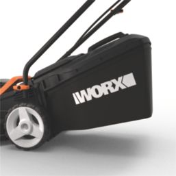 Worx WG779E.2 40V 2 x 2.0Ah Li-Ion PowerShare Cordless 34mm Lawn Mower ...