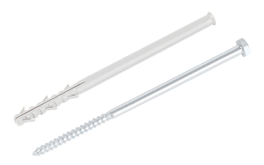 Easyfix Hex Long Expansion Frame Fixings 10mm x 200mm 12 Pack - Screwfix