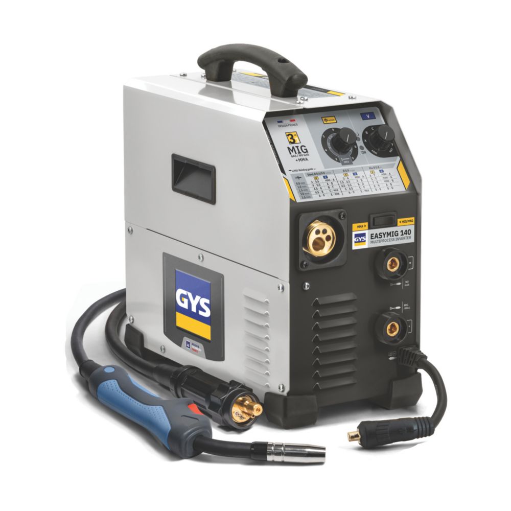 Gys 031876 Easymig 140A MIG & MMA ARC Welder 240V - Screwfix