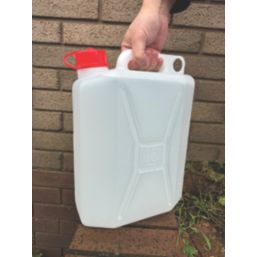 Hilka Pro-Craft Plastic Water Container White 10Ltr - Screwfix
