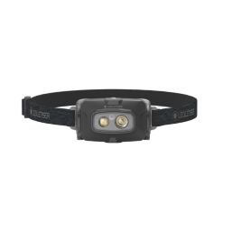 LEDlenser HF4R Core Rechargeable LED Head Torch Black 500lm - Screwfix