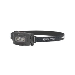 LEDlenser HF4R Core Rechargeable LED Head Torch Black 500lm - Screwfix