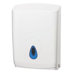 Stronghold Healthcare White Hand Towel Dispenser - Screwfix