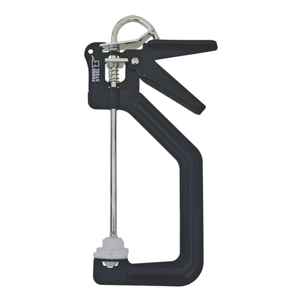 Forge Steel One-Handed Speed Clamp 4" (100mm) - Screwfix