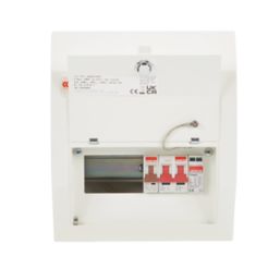 Contactum Defender 1.0 8-Module 4-Way Part-Populated Main Switch ...