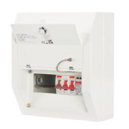 Contactum Defender 1.0 8-Module 4-Way Part-Populated Main Switch ...