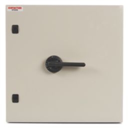 Contactum DFS250K 250A 3P+N+E Fused 3-Phase Enclosed Switch Fuse - Screwfix