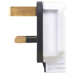 Masterplug Work Power 13A Fused Heavy Duty Plug White - Screwfix