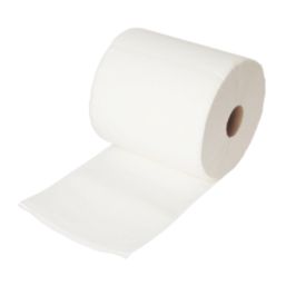 Essentials Paper Rolls White 2-Ply 185mm x 105m 2 Pack - Screwfix