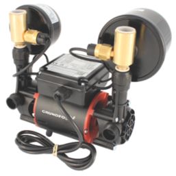 Grundfos 98950219 Regenerative Twin Universal Shower Pump 1.5bar - Screwfix