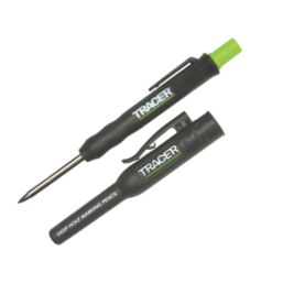 TRACER 200mm Deep Hole Construction Pencil 2B - Screwfix