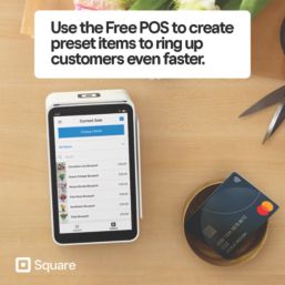 Square Terminal All-in-One PoS Card Machine - Screwfix