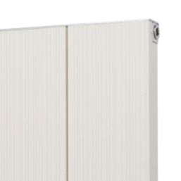 Ignite 600mm x 698mm 2544BTU White Horizontal Designer Radiator - Screwfix