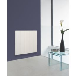 Ignite 600mm x 698mm 2544BTU White Horizontal Designer Radiator - Screwfix