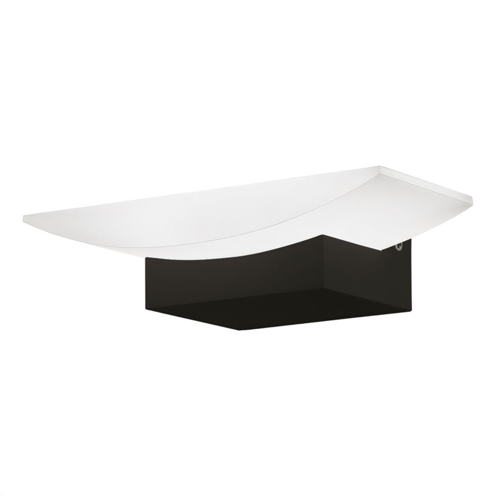 Eglo Metrass LED Wall Light Black 6W 680lm - Screwfix