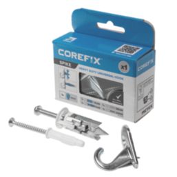 Corefix Spike Heavy Duty Universal Wall Hook - Screwfix