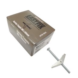 Easyfix Spring Toggles 6mm x 80mm 20 Pack - Screwfix