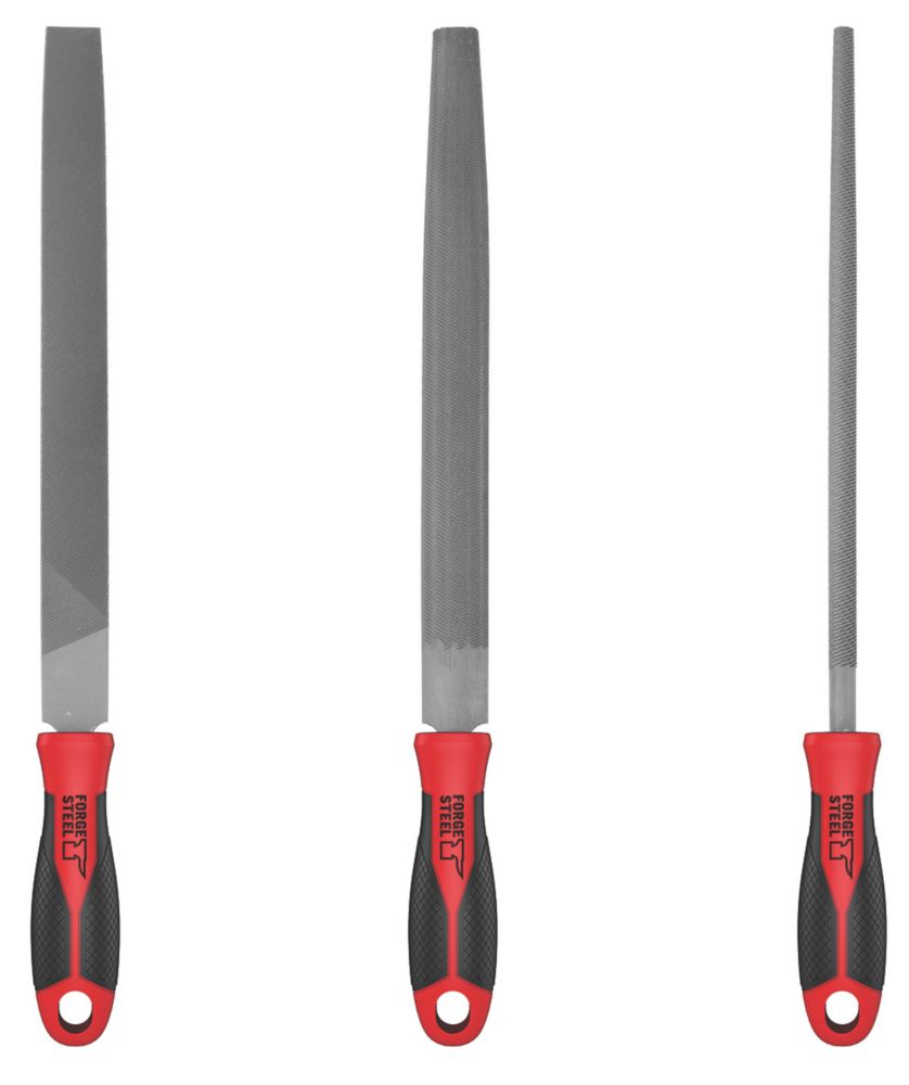 Forge Steel File Set 3 Pieces