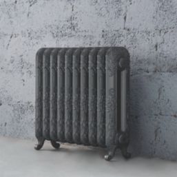 Arroll 597mm x 684mm 2590BTU Cast Grey Cast Iron 2 Column Radiator ...
