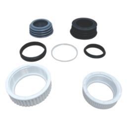 Flomasta White 1 1/2 - 2" Coupler 55mm x 43mm - Screwfix