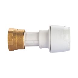 Hep2O Plastic Push-Fit Straight Keyless Tap Connector 15mm x 1/2 ...