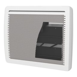 Blyss 1000W Electric Wall-Mounted Radiant Panel Heater 450mm x 564mm ...