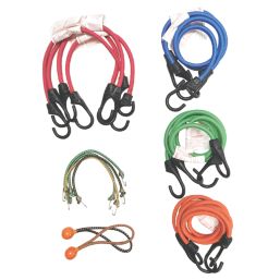 Smith & Locke Heavy Duty Bungee Cord Set 16 Pieces - Screwfix