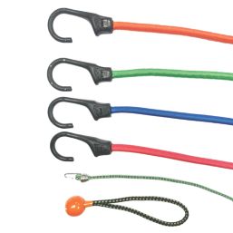 Smith & Locke Heavy Duty Bungee Cord Set 16 Pieces - Screwfix