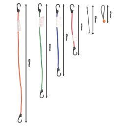 Smith & Locke Heavy Duty Bungee Cord Set 16 Pieces - Screwfix