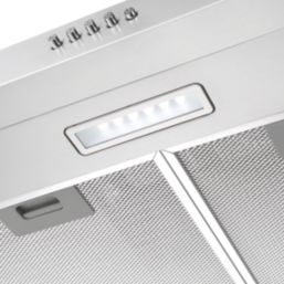 Essentials NNTSHS60UK Box Hood Stainless Steel 600mm - Screwfix